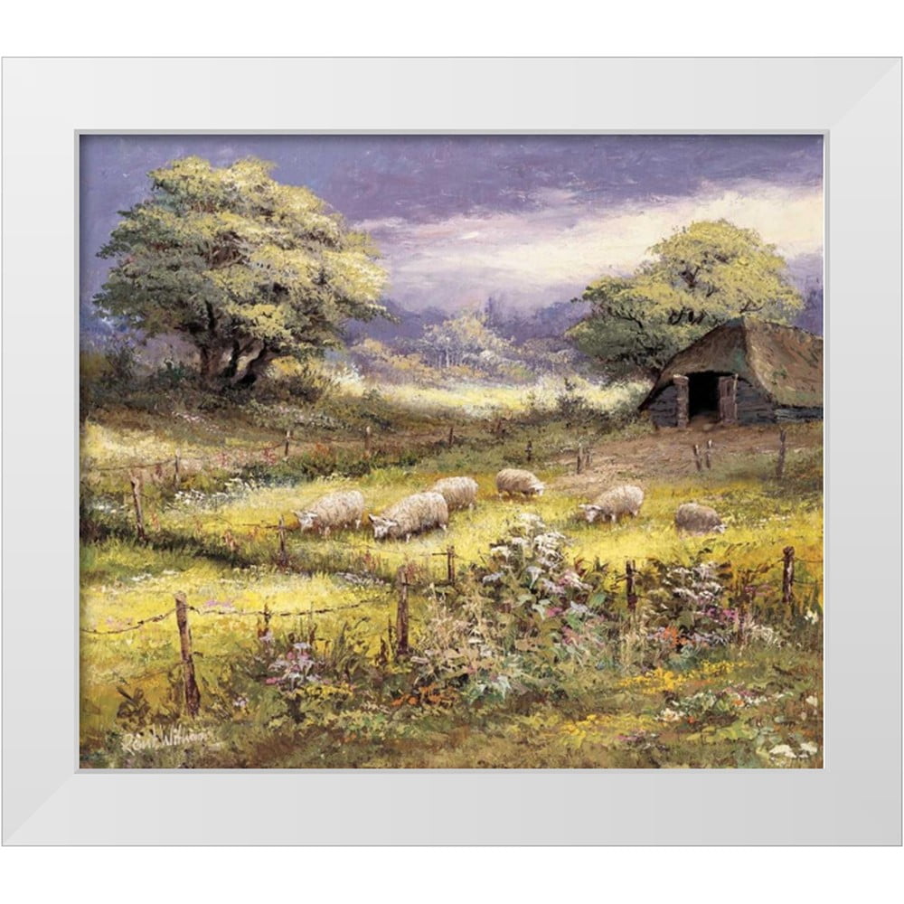 Withaar, Reint 30x26 White Modern Wood Framed Museum Art Print Titled ...
