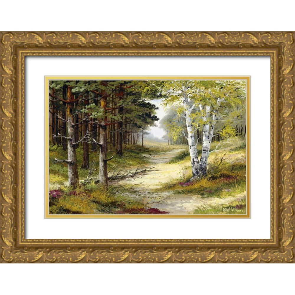 Withaar, Reint 32x23 Gold Ornate Wood Framed with Double Matting Museum ...