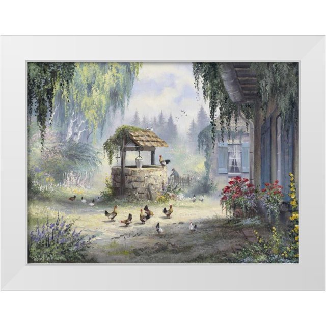Withaar, Reint 32x25 White Modern Wood Framed Museum Art Print Titled ...