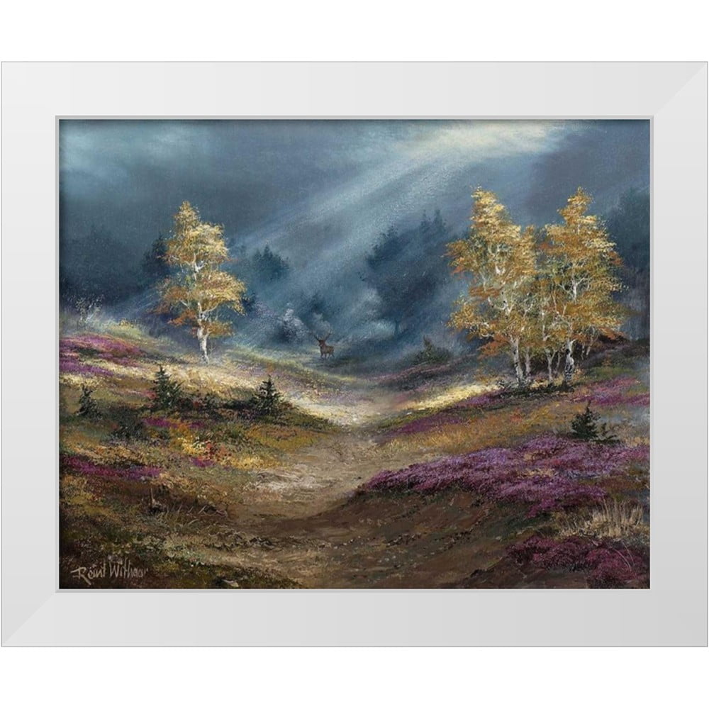 Withaar, Reint 32x26 White Modern Wood Framed Museum Art Print Titled ...