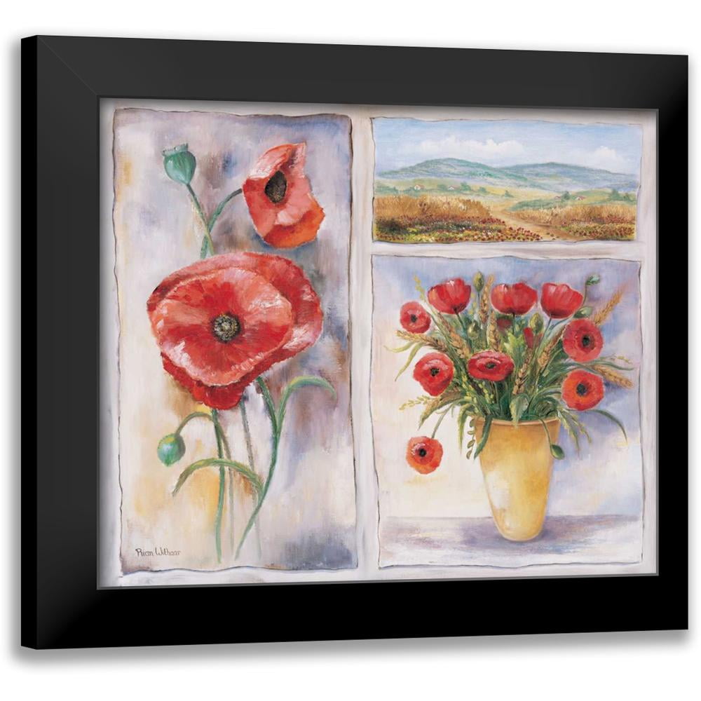 Withaar, Rian 17x15 Black Modern Framed Museum Art Print Titled - Red ...