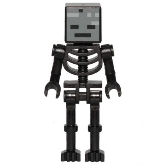 Wither Skeleton (Bent Arms) - LEGO Minecraft Minifigure (2021 ...