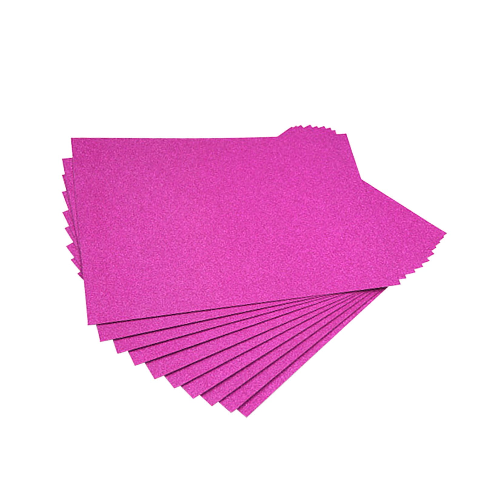 (Without Adhesive) A4 Cardboard Glitter Paper Purple A 10Pc,Flash Card Paper Flash Shiny Craft ...