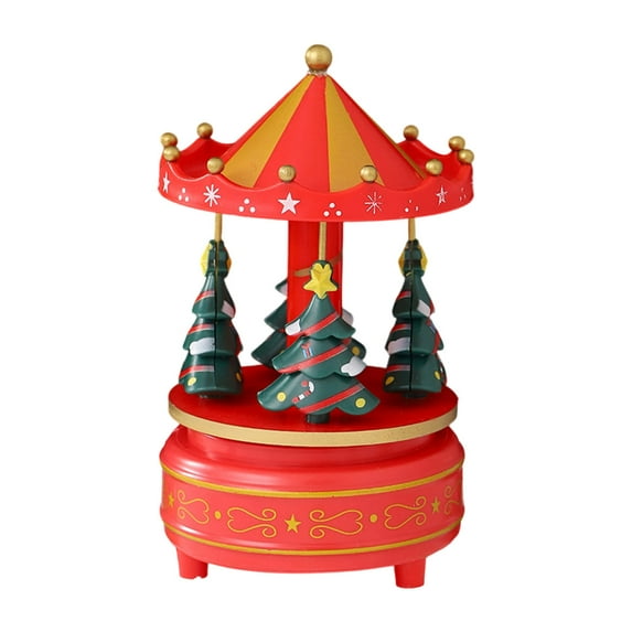 Without Rotating Christmas Tree Music Box With Smooth Mechanical ...
