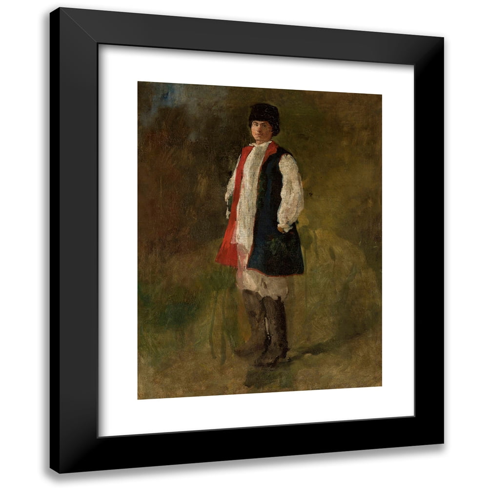 Witold Pruszkowski 12x14 Black Modern Framed Museum Art Print Titled ...