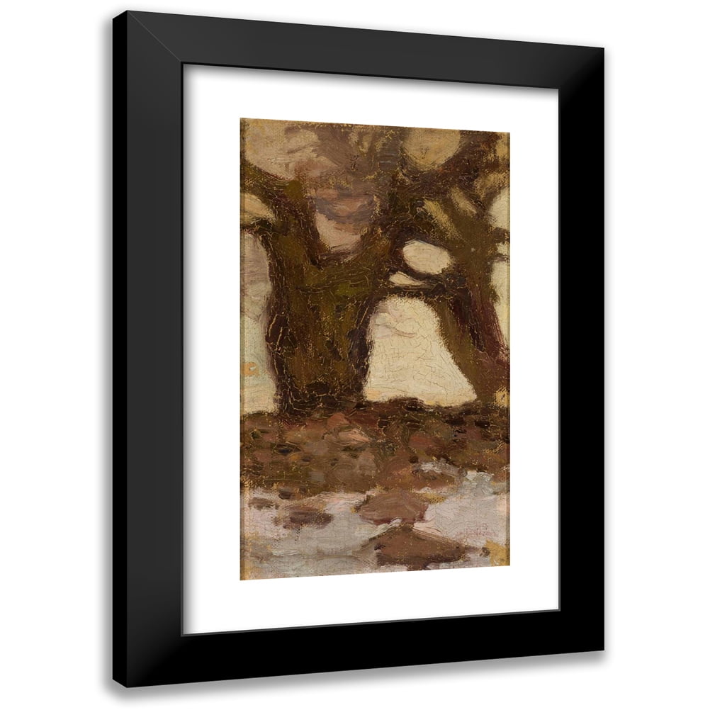 Witold Wojtkiewicz 10x14 Black Modern Framed Museum Art Print Titled ...