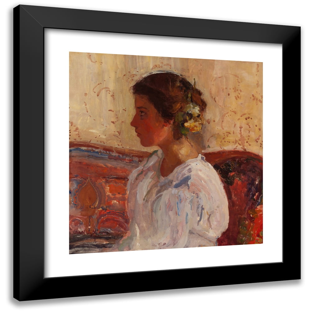 Witold Wojtkiewicz 15x15 Black Modern Framed Museum Art Print Titled ...