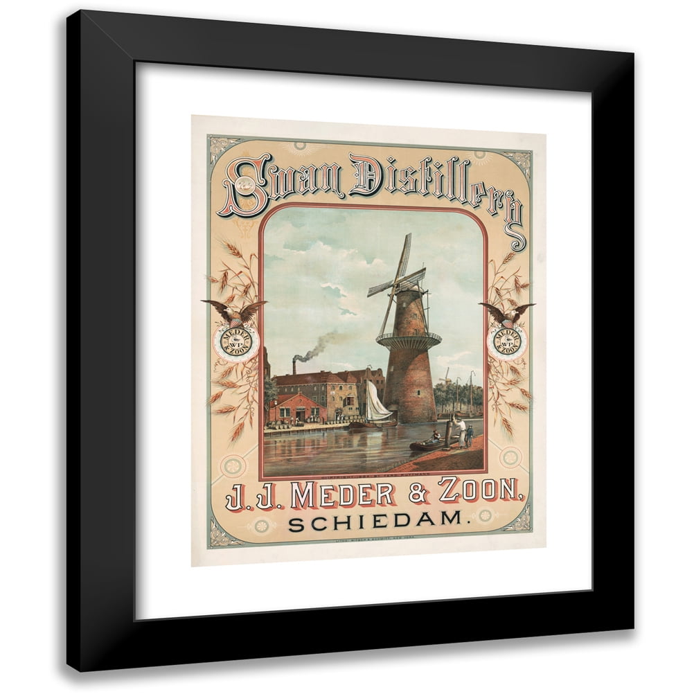 Witsch & Schmitt 12x14 Black Modern Framed Museum Art Print Titled ...