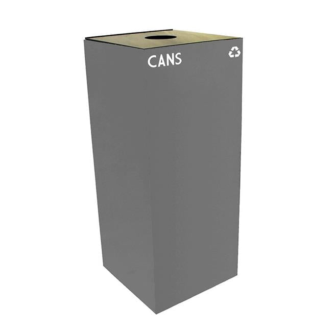 Witt Industries 36 Gallon Indoor Recycling Container With Round Opening ...