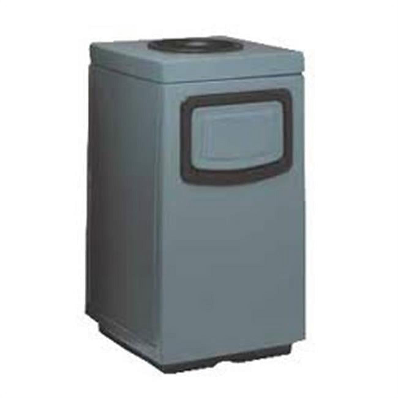 Witt Industries Ash N Trash Receptacle With Side Door Push Opening ...
