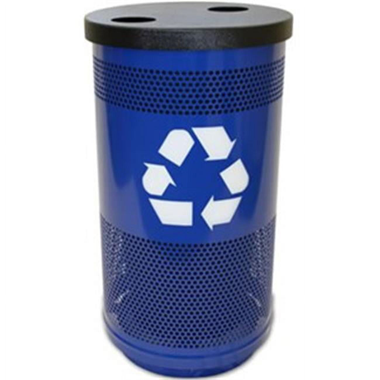 Witt Industries Recycle Unit with Flat Top Recycle Lid, 1 Hole & 1 Slot ...