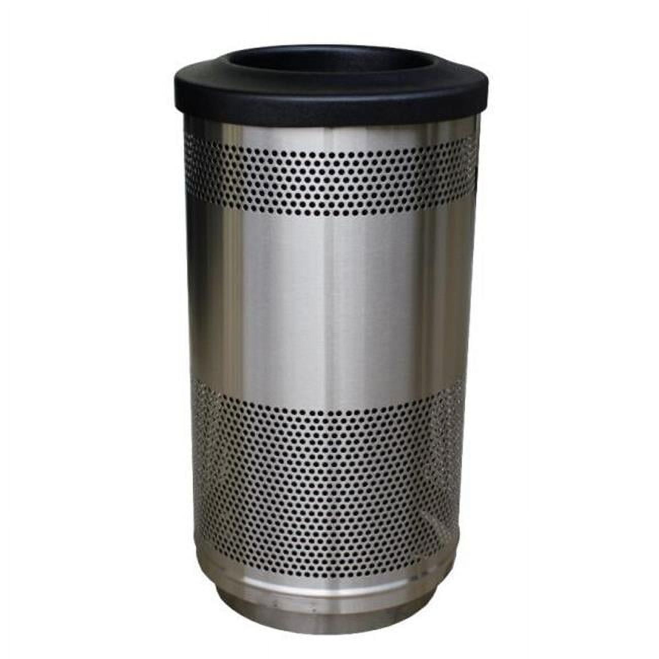 Witt Industries Stadium Series Stainless Steel Standard Receptacle 35 ... Witt Industries Stadium Series Stainless Steel Standard Receptacle 35 ...