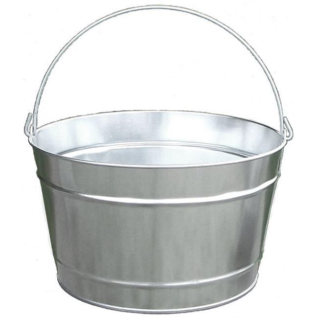 Witt Industries W10161 Galvanized Pail - Walmart.com