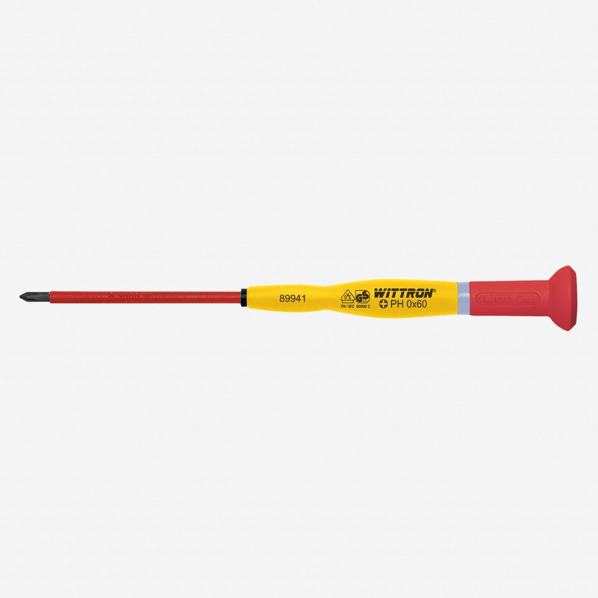 Witte 89942 #00 x 40mm Wittron Precision Insulated Phillips Screwdriver ...