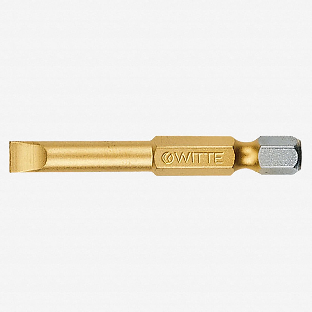 Witte Maxx Titanium-Nitride Slotted Bit, 0.8 x 5.5 x 50mm - Walmart.com