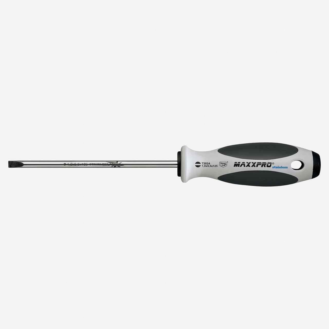 Witte MaxxPro Stainless Slotted Screwdriver, 3.0 x 75mm - Walmart.com