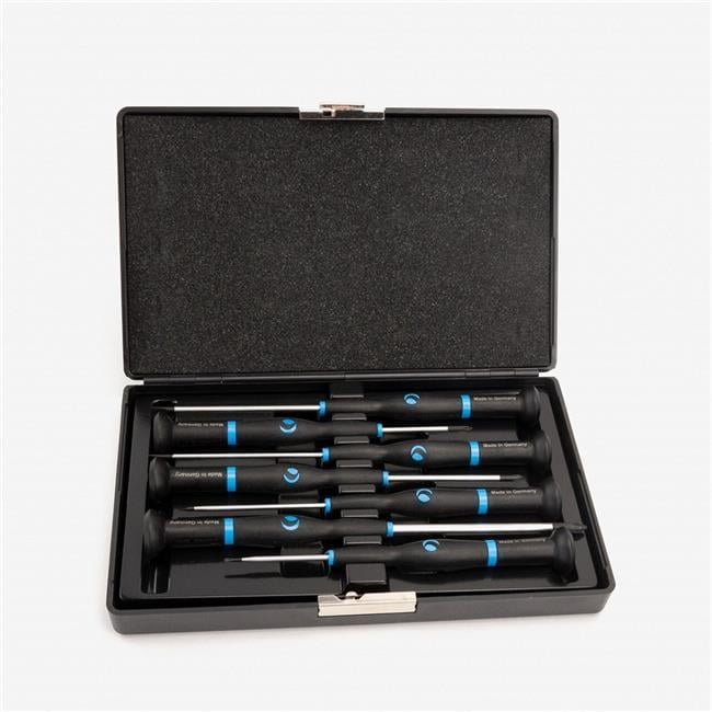 Witte Slotted & Phillips Screwdriver Set with Case, Black - 7 Piece ...