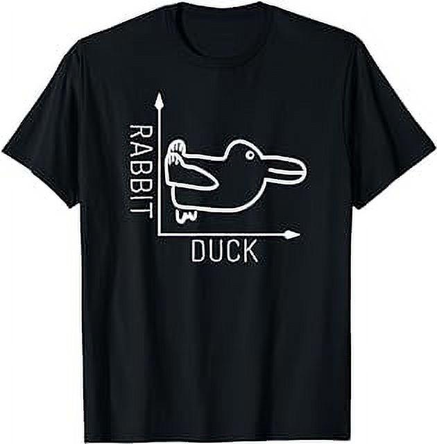 Wittgenstein Rabbit Duck - Philosopher T-Shirt - Walmart.com