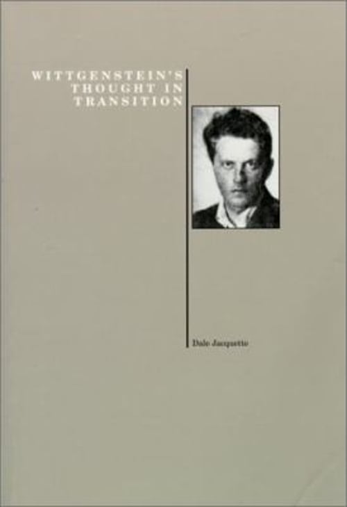 Pre-Owned Wittgenstein's Thought in Transition (Paperback ...