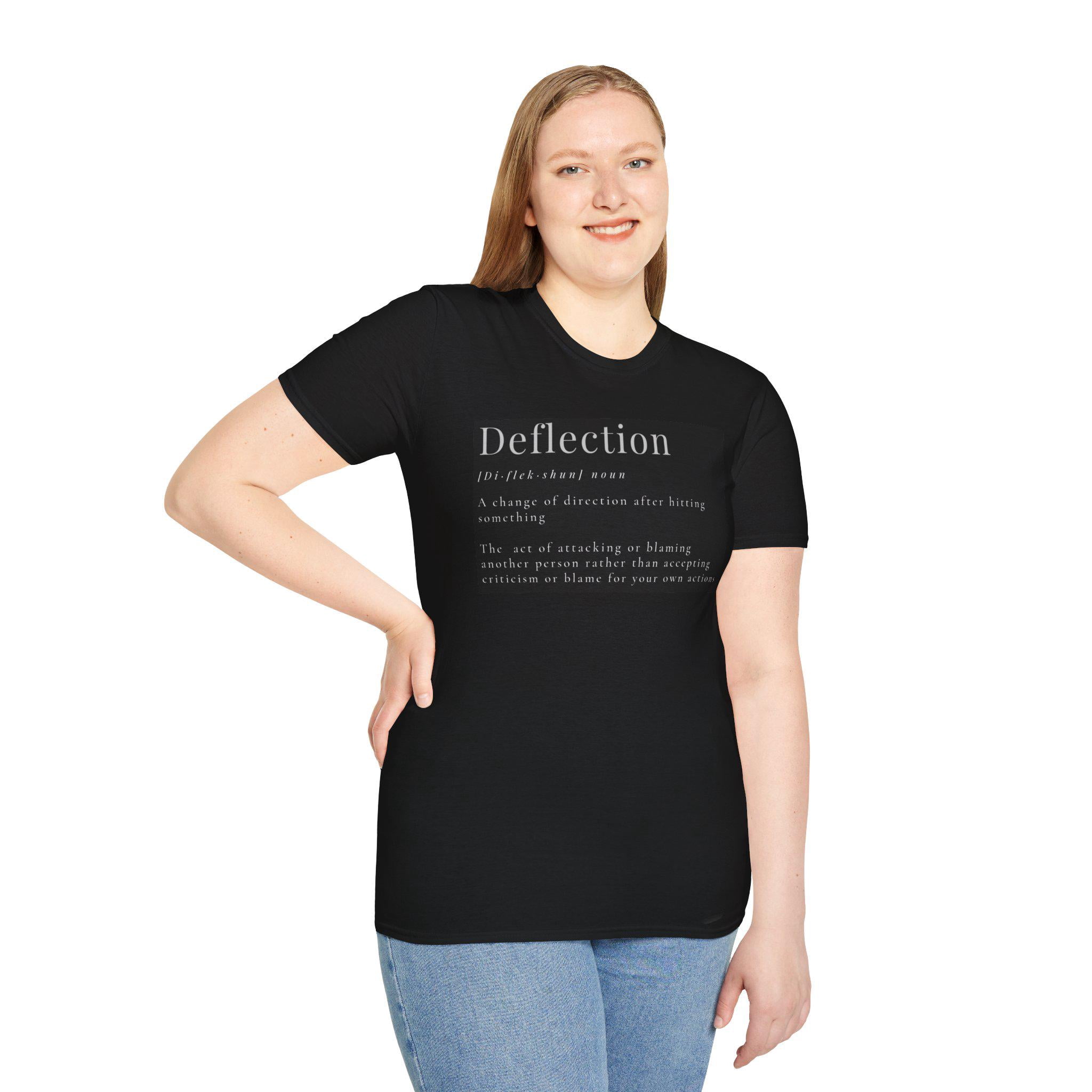 Witty Dictionary Definition Deflection T-Shirt for Unique Style and Fun ...