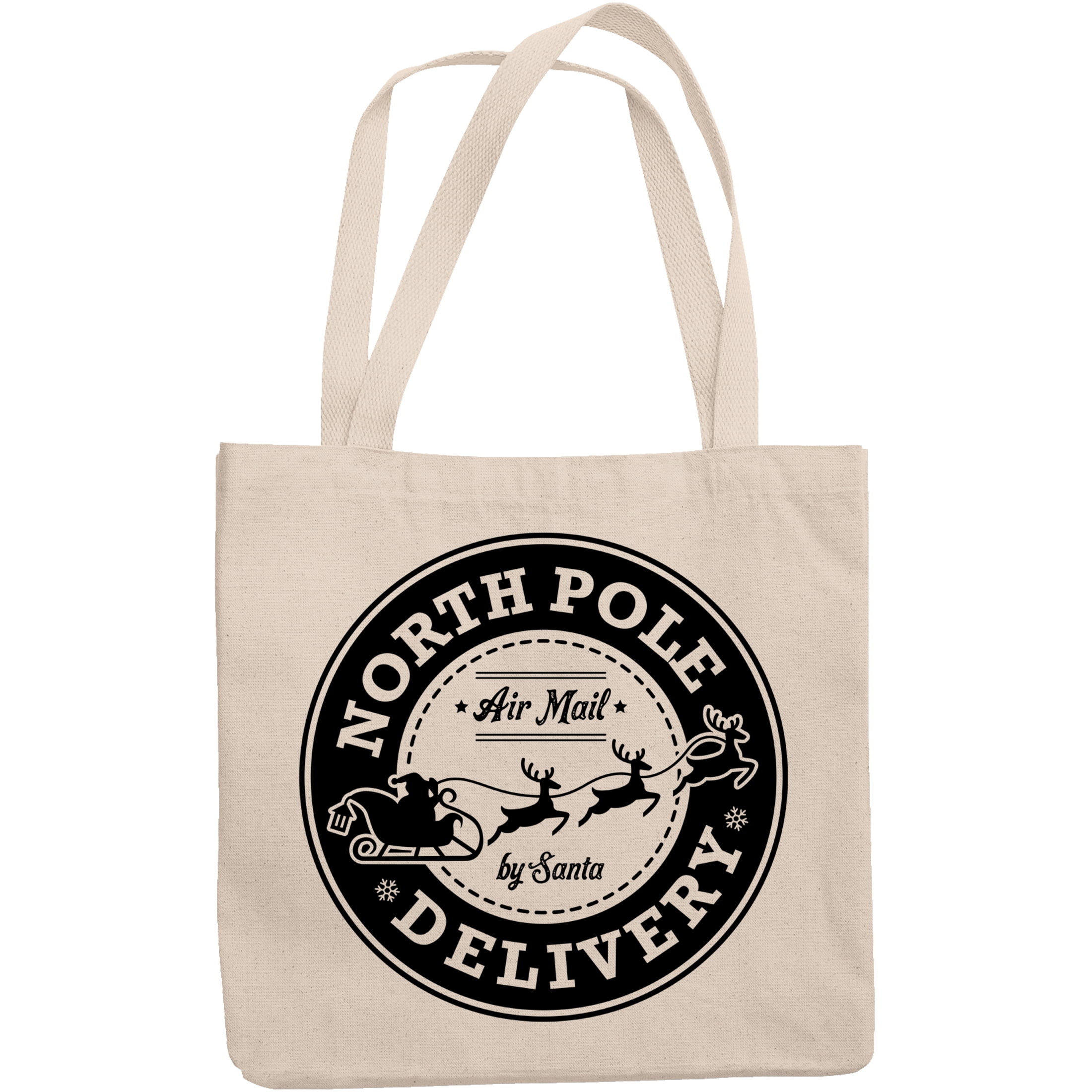 Witty North Pole Delivery, Air Mail by Santa with Reindeers, Christmas ...