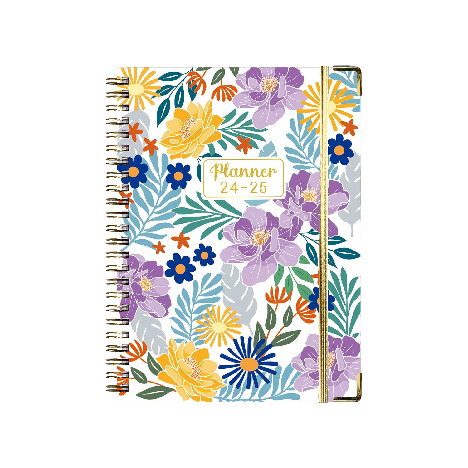 Wiueurtly 2024 2025 English Notepad Desktop A5 Plan This Daily Memo ...