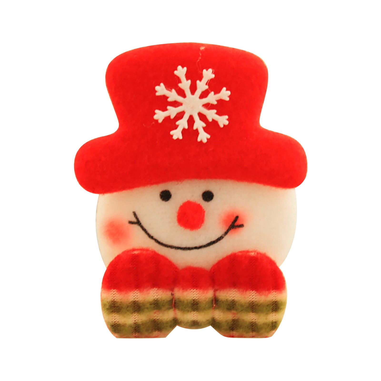 Wiueurtly 4 Christmas LED Flashing Brooch Pins Lighted Brooch Christmas ...