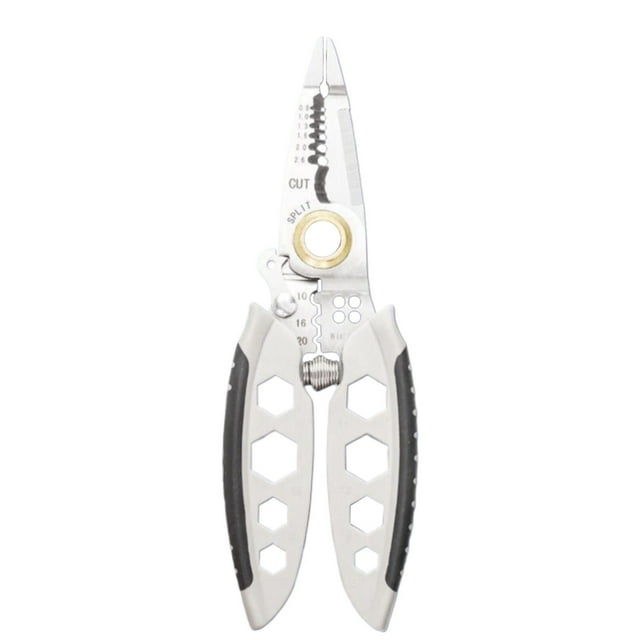 Wiueurtly 7 Inch Multipurpose Wire Stripper Tool Gift Heavy Duty Multi ...
