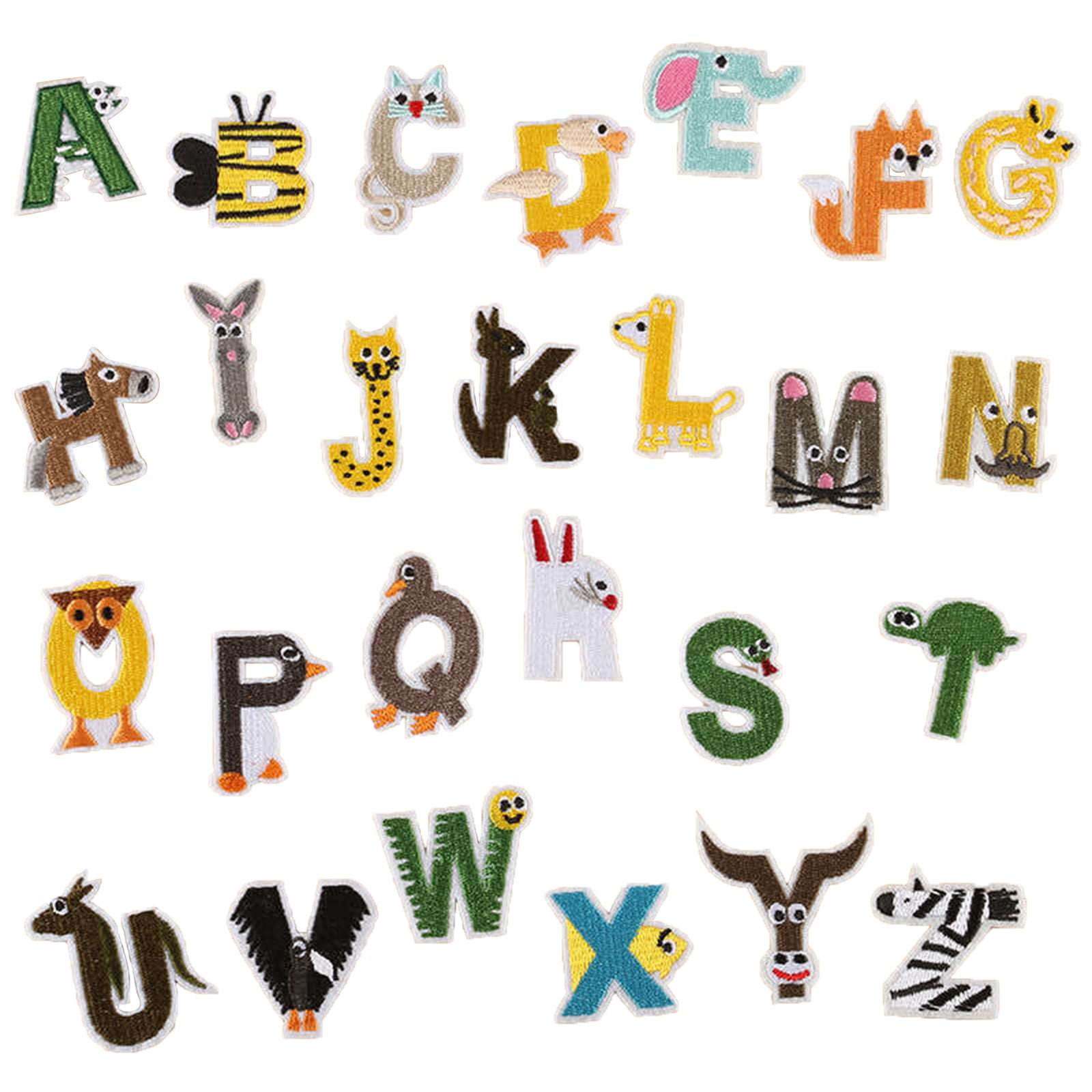 Wiueurtly Cloth Embroidery Accessories Letter Embroidery Clothing Label ...