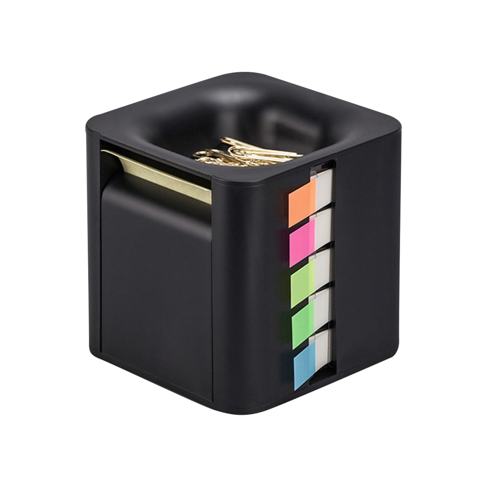 Wiueurtly Holder Up Note Dispenser Holder White Plastic Notepad Holder ...