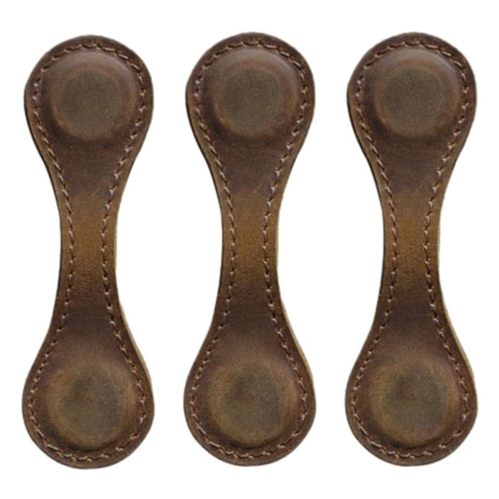 Wiueurtly Leather Book Clips Vintage Students Read Bookmarks Double ...