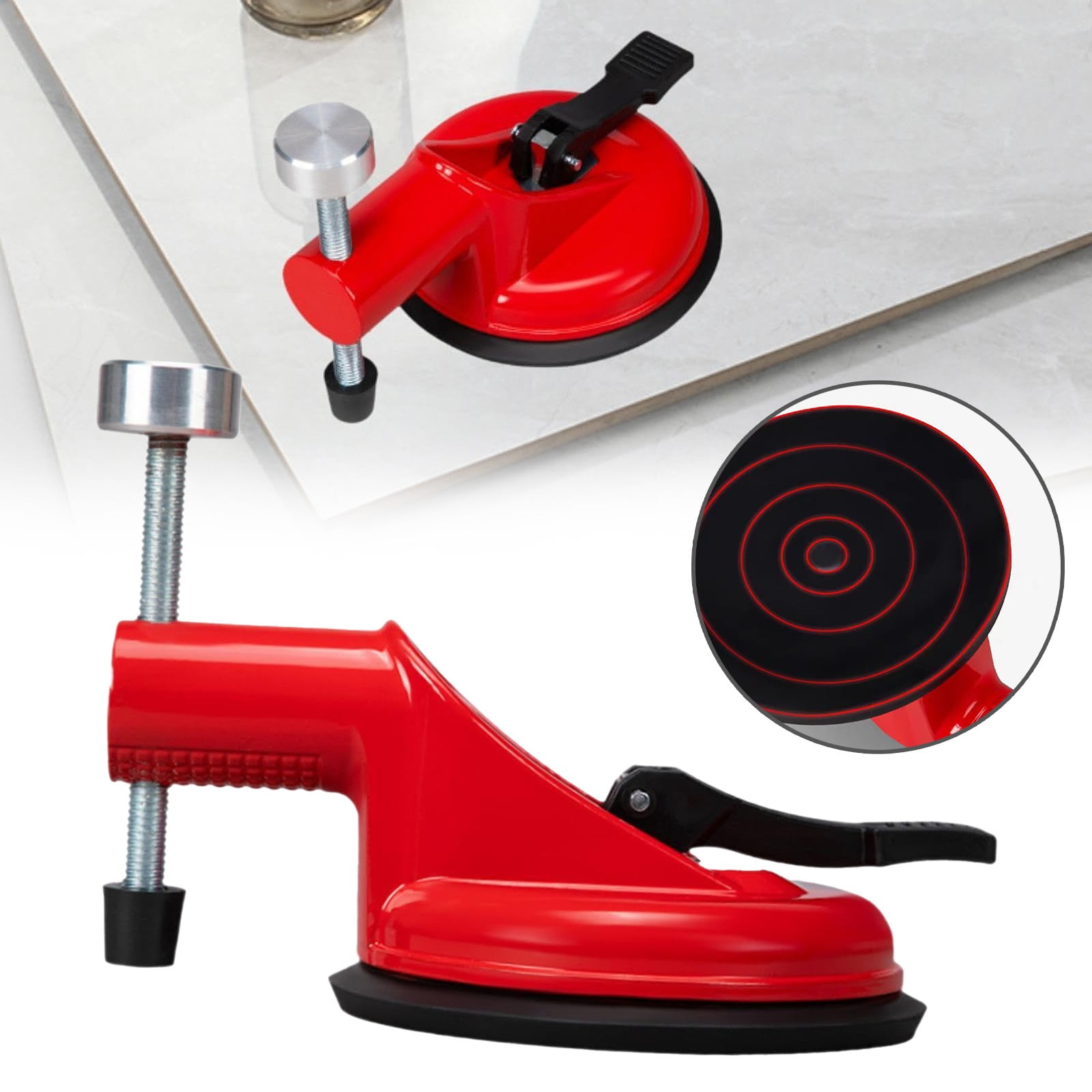 Wiueurtly Tile Leveling System Heavy Duty Suction Cup Leveler ...