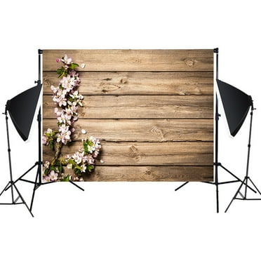 BDDVIQNN Shooting Props 3D Background Cloth Imitation Wood Grain ...