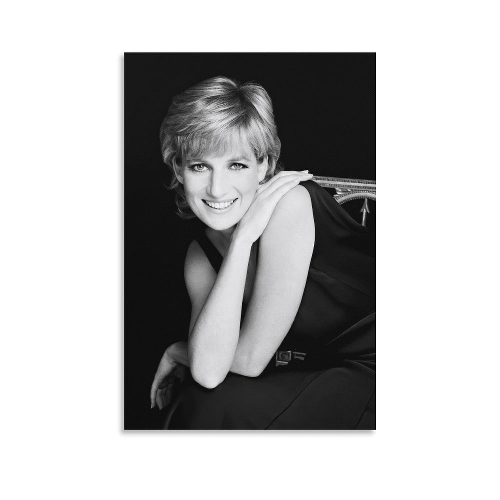 Wives of British Princes Princess Diana Retro Poster Painting On Canvas ...