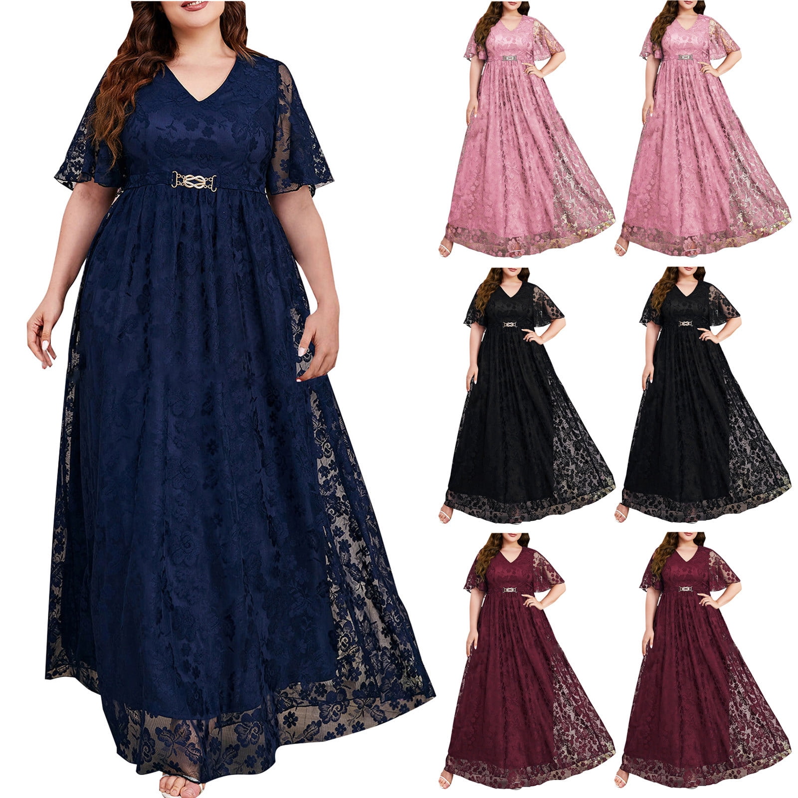 Wiyuqeen Women's Dresses Plus Size Mother of The Bride Dresses for ...
