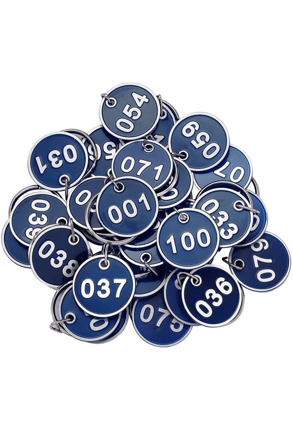 Numbered Key Tags