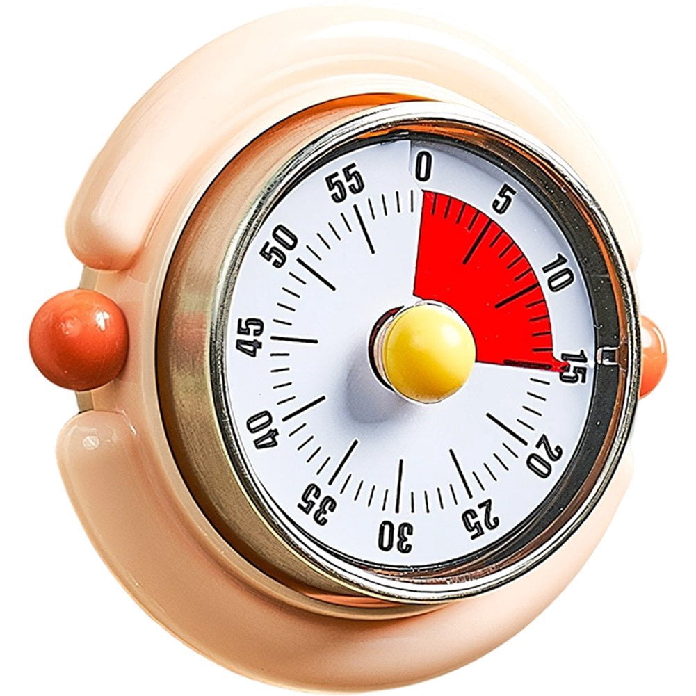 Wiywef 60-Minute Visual Timer Magnetic Suction Countdown Alarm Clock Visual Display Countdown ...