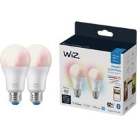 Wiz A19 Smart Wi-Fi LED Light Bulb 2PK 60WA19LED, Each - Walmart.com