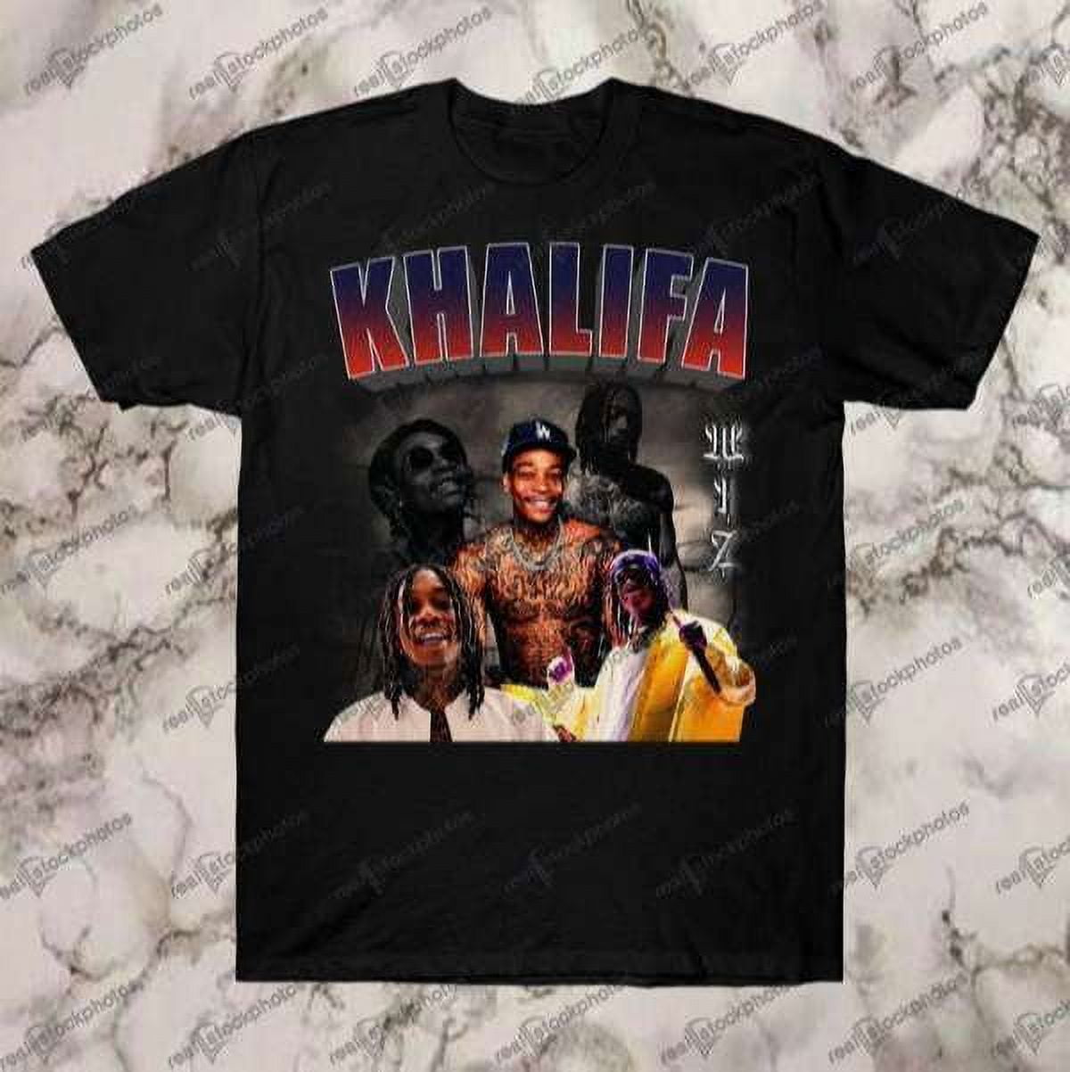 Wiz Khalifa Rap Hip Hop T-shirt Merch - Walmart.com