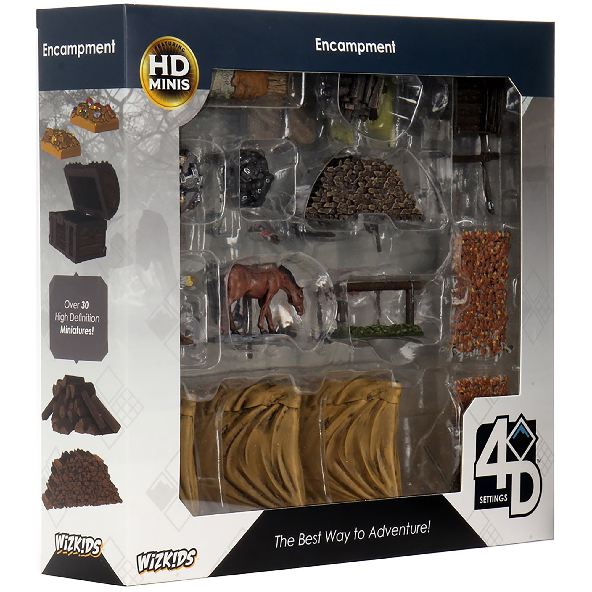 WizKids 4D Settings: Encampment - RPG Accessories - Walmart.com