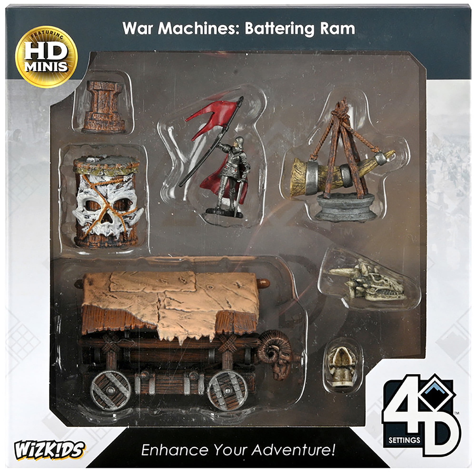 WizKids 4D War Machines: Battering Ram - Miniatures, RPG Tabletop ...
