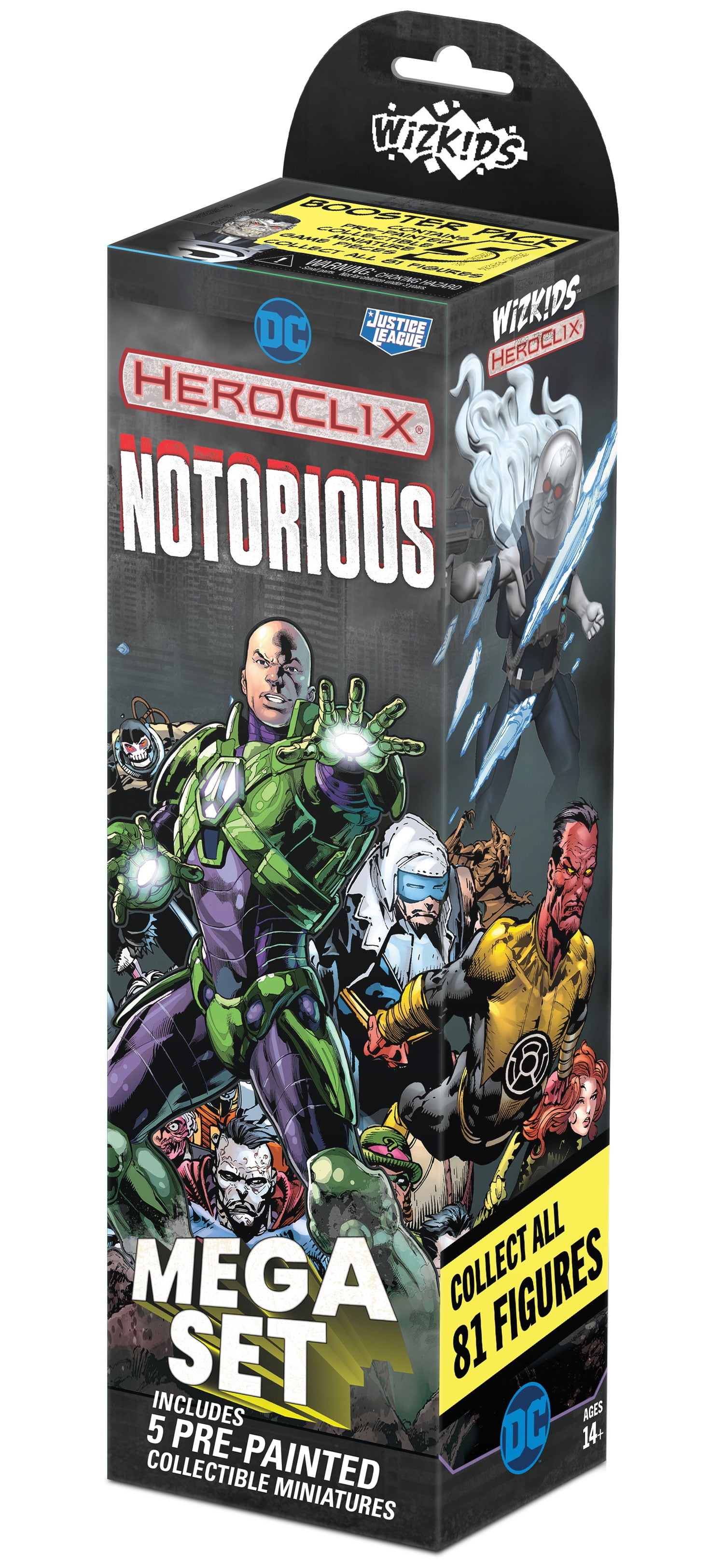 WizKids DC HeroClix: Notorious Single Booster Pack - Walmart.com