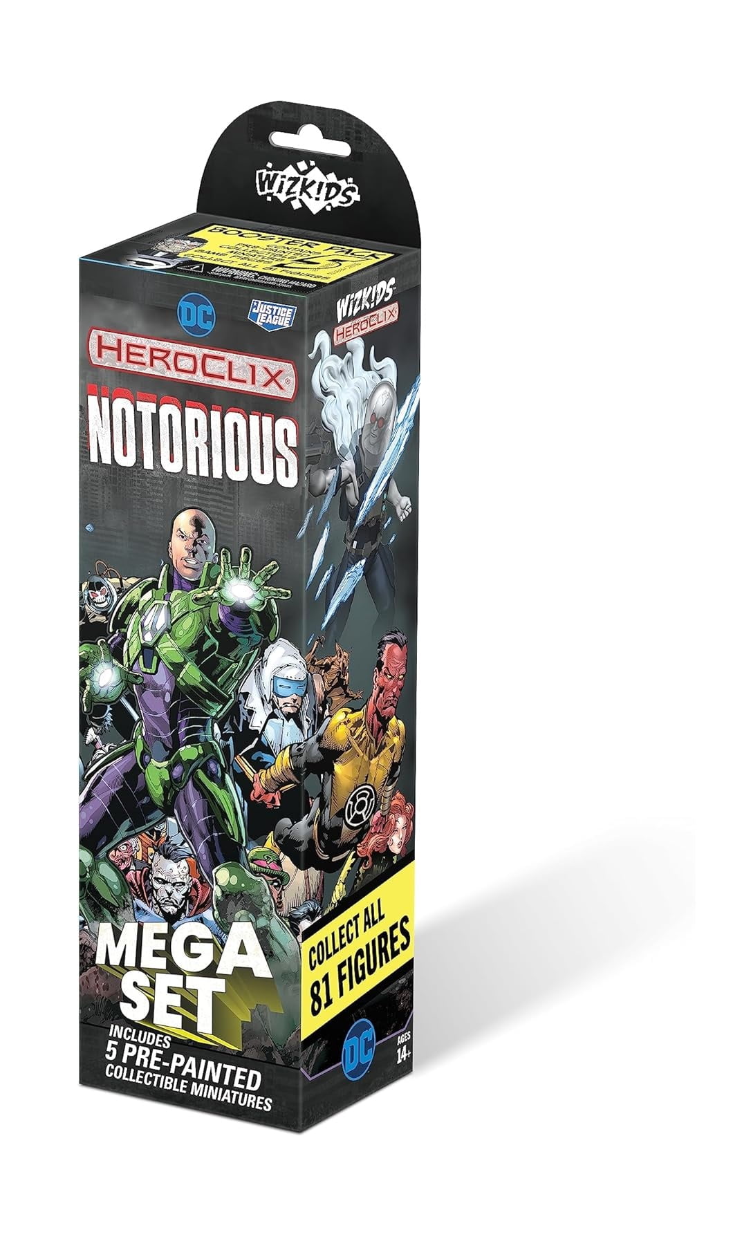 WizKids DC HeroClix: Notorious Single Booster Pack - Walmart.com