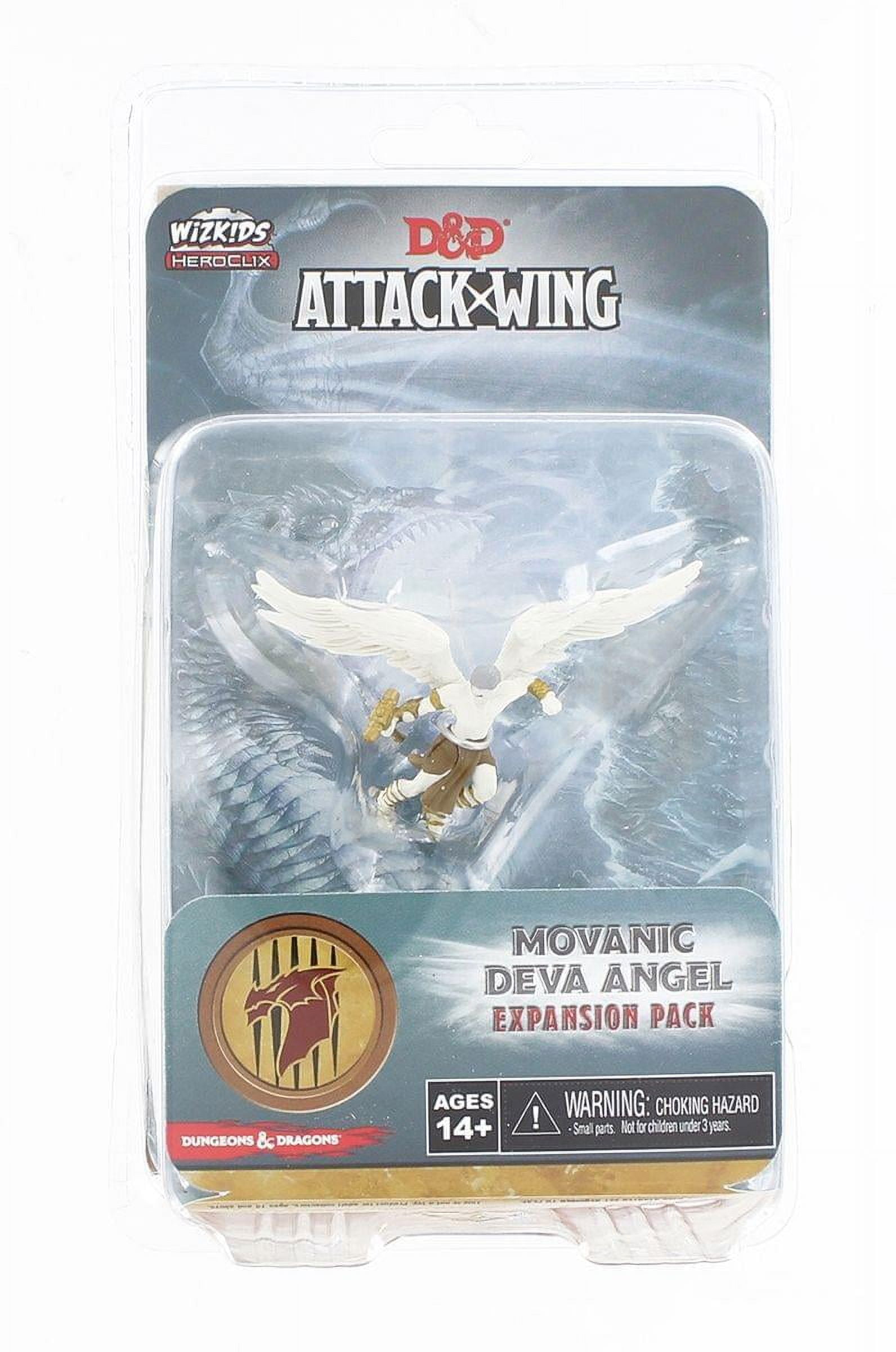 WizKids Dungeons & Dragons Attack Wing Wave 2 Expansion Pack: Movanic Deva Angel - Walmart.com