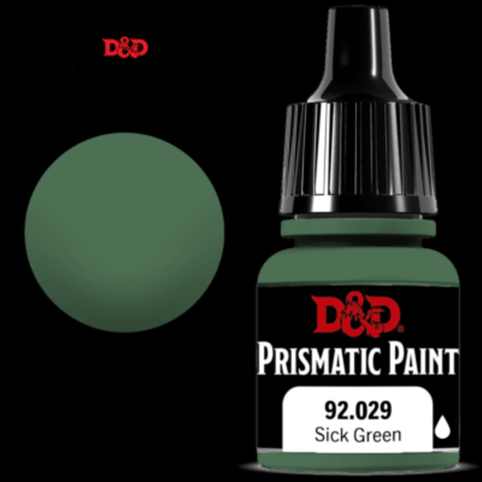 WizKids WZK67146 Dungeons & Dragons Prismatic Paint, Sick Green ...