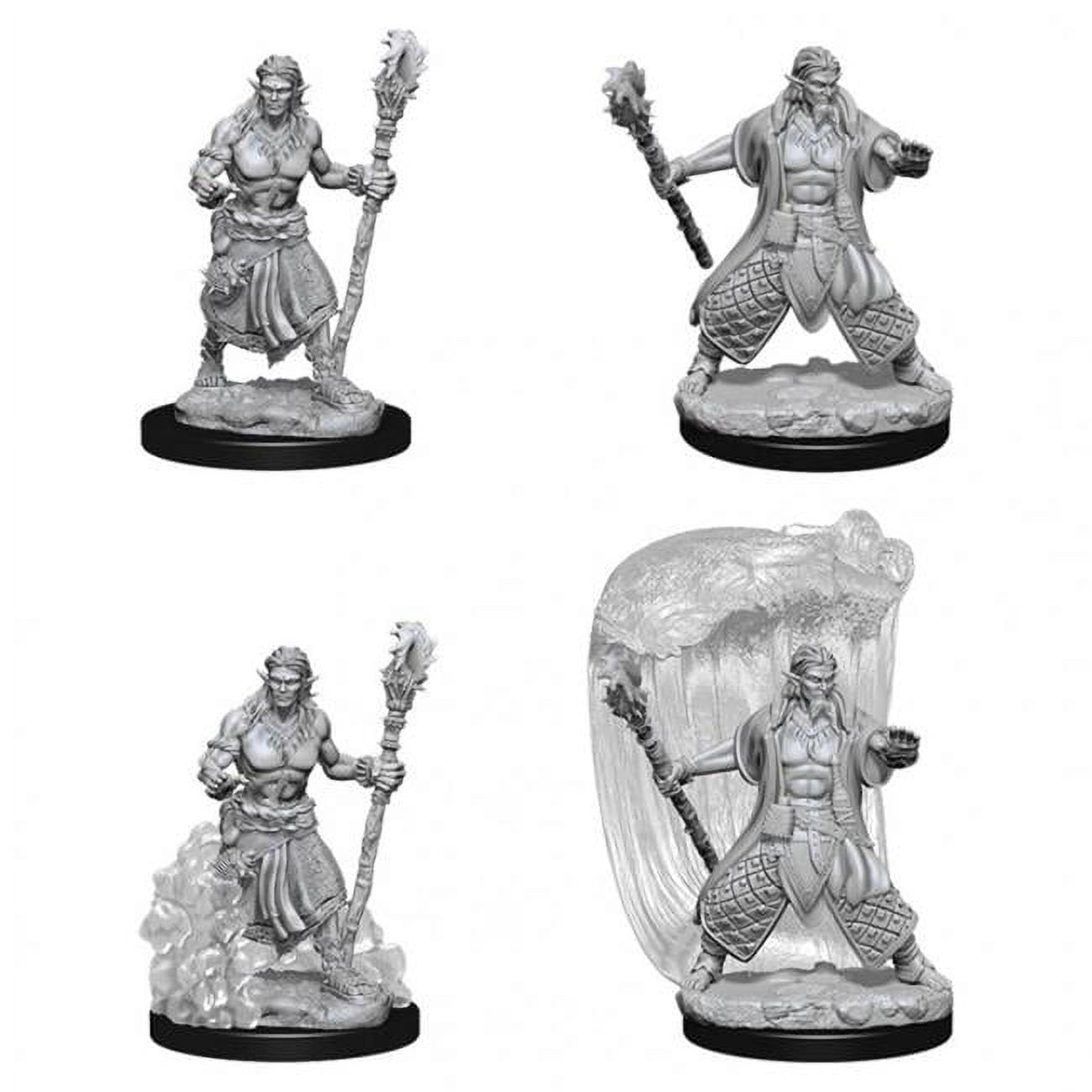 D&D Nolzur's Marvelous Miniatures: Water Genasi Male Druid - Walmart.com