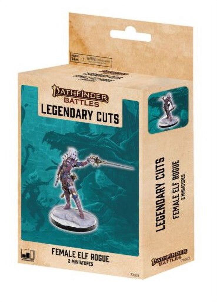 WizKids Pathfinder - Legendary Cuts: Female Elf Rogue - Walmart.com