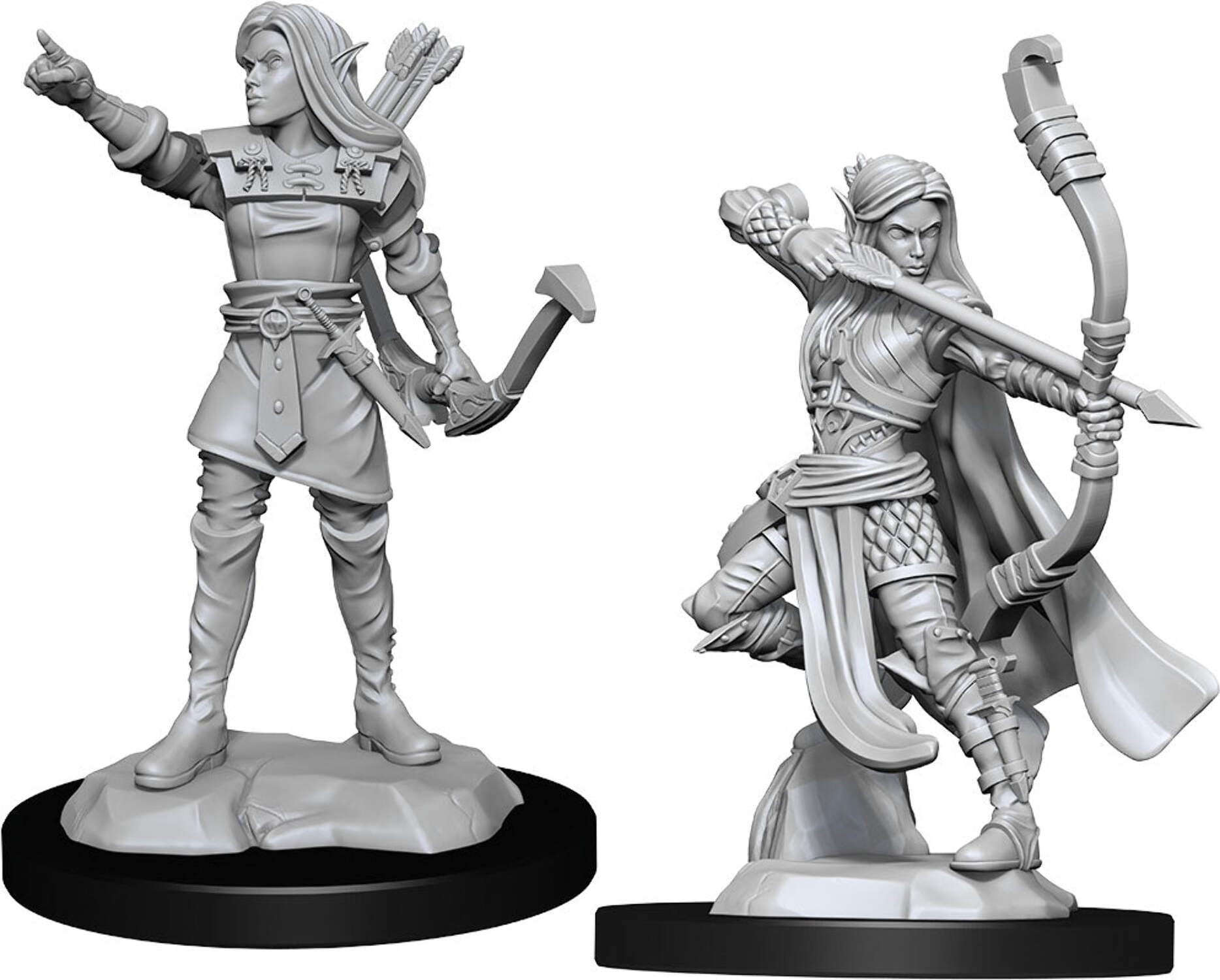 WizKids WZK90143 Dungeons & Dragons Elf Ranger Female W13 Nolzurs ...