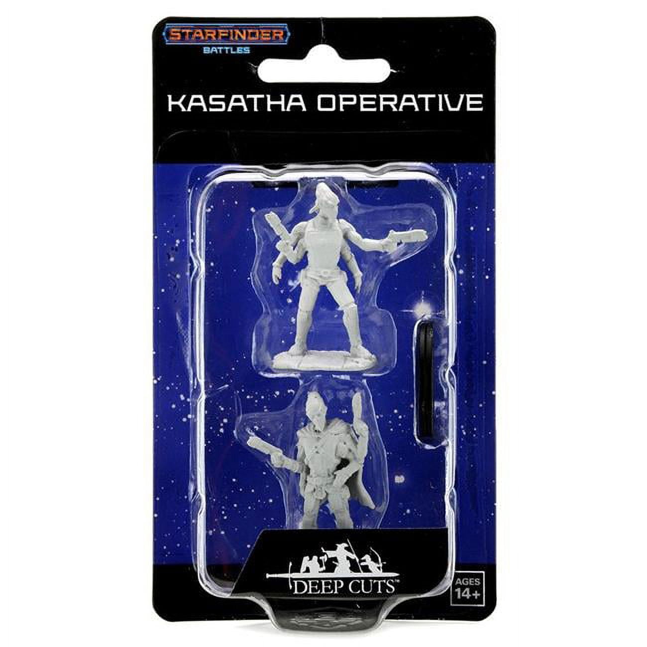 Starfinder Battles Deep Cuts Unpainted Minis: W1 Kasatha Operative ...