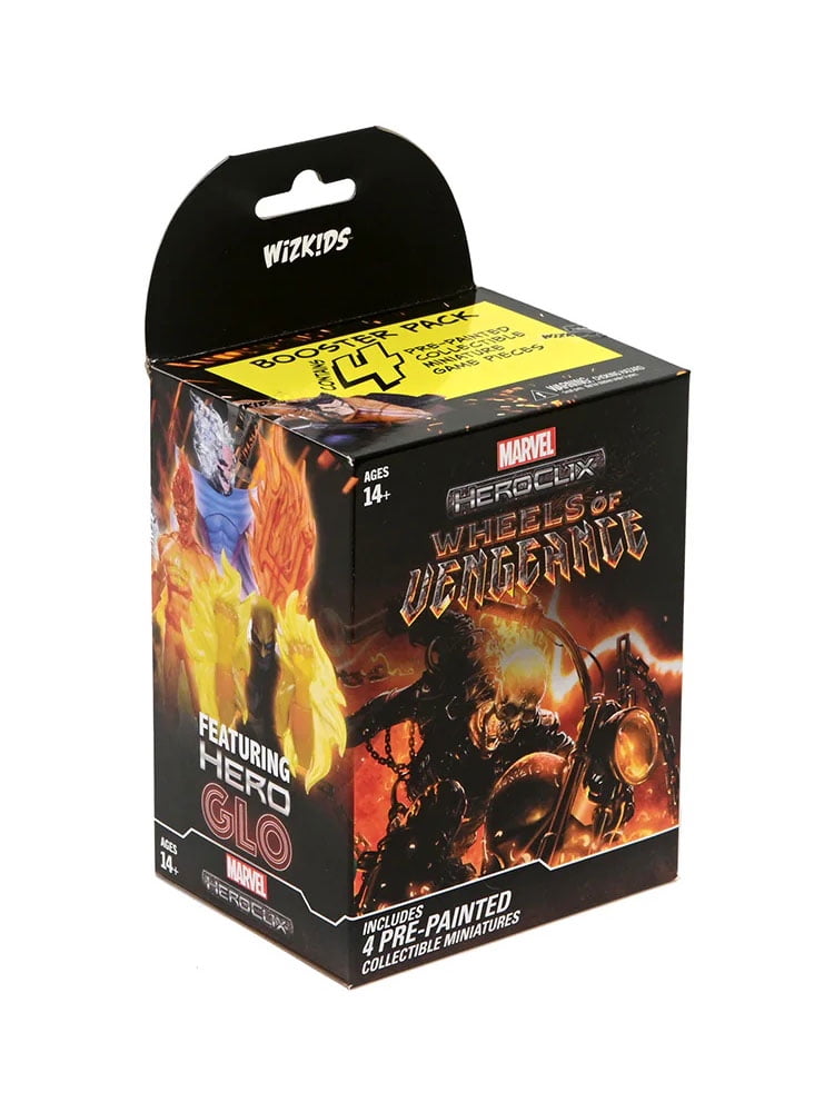 wizkids Marvel HeroClix: Wheels of Vengeance (Single Booster) - Walmart.com